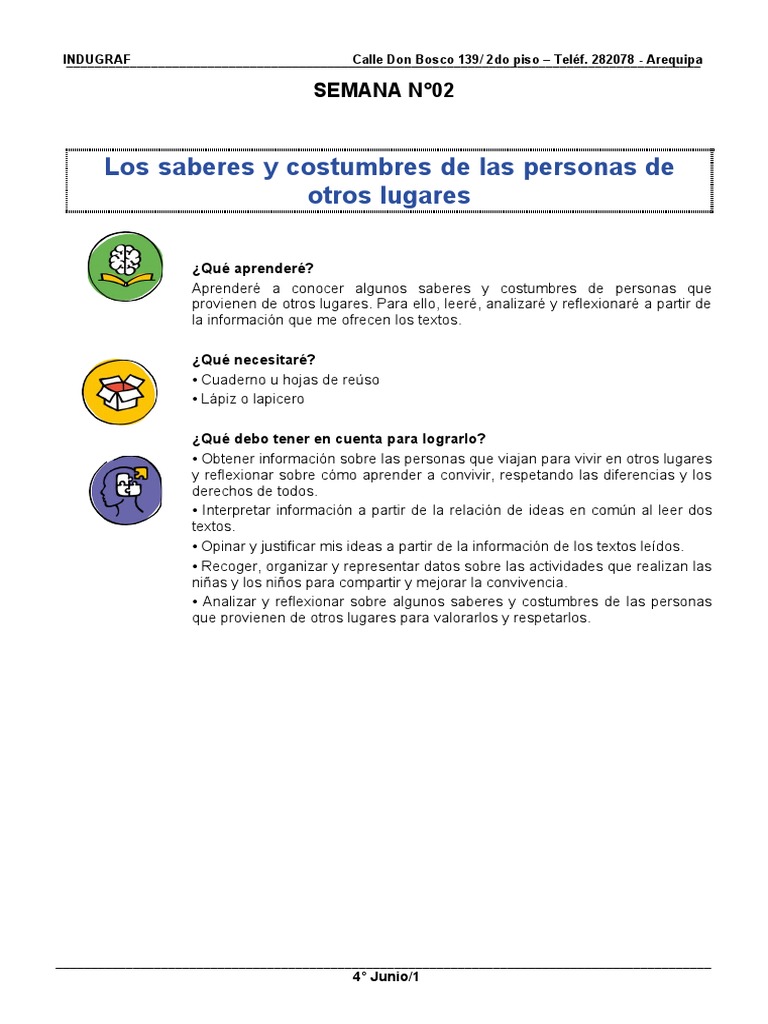 Actividades sobre Migración para Niños | PDF | Migración humana ...