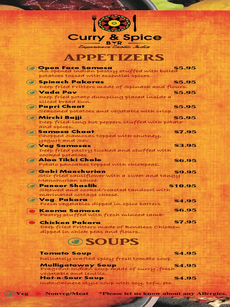 Appetizers: Open Face Samosa | PDF | Curry | Indian Cuisine