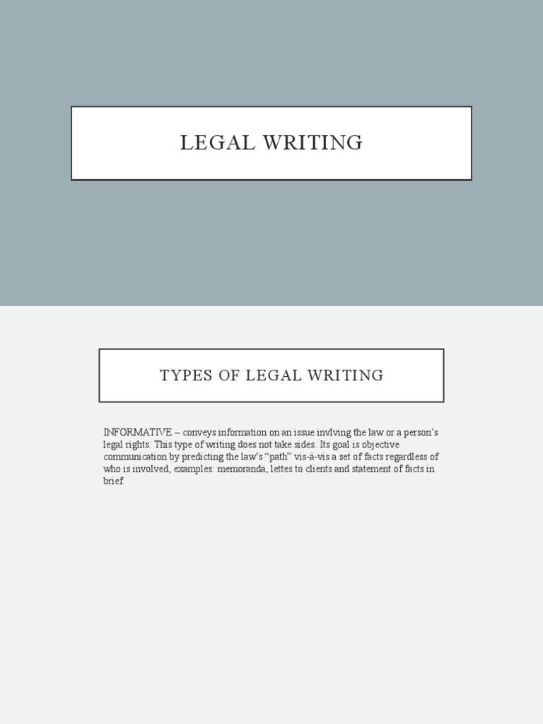 Legal Writing Session 3 | PDF | Lawsuit | Judiciaries