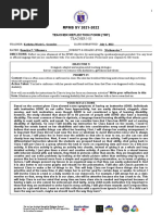 RPMS Sy 2021 - 2022 - Teacher Reflection Form - TRF | PDF ...