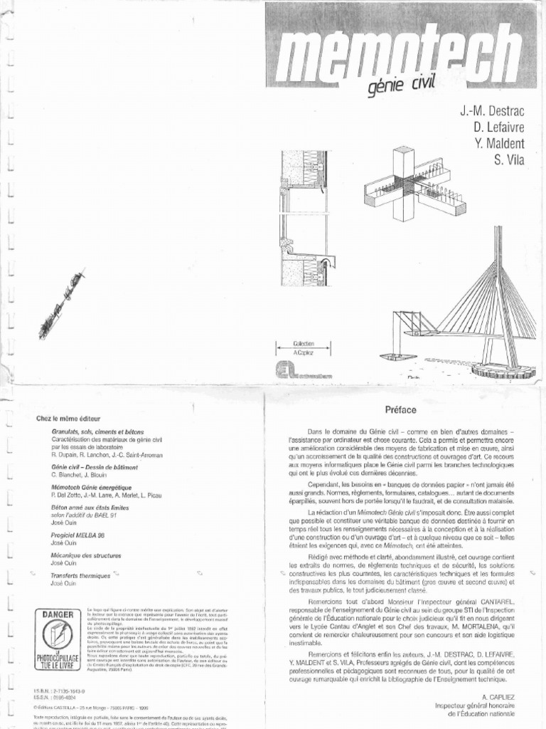 Memotech Book GC | PDF | Isolateurs | Matériaux