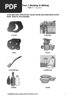 Sample Test - Starters - Listening | PDF | University Of Cambridge ...