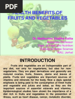 Fruit and Vegetable Nutrition Tier List | PDF | Vegetables | Vitamin