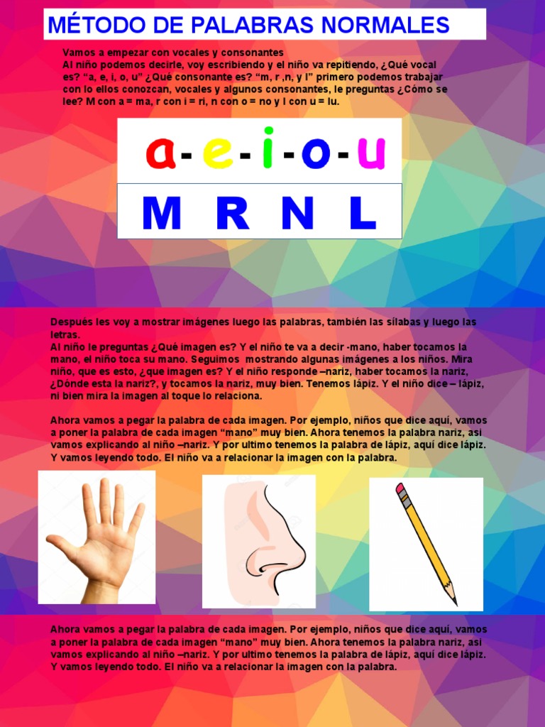 Método de Palabras Normales | PDF | Lingüística