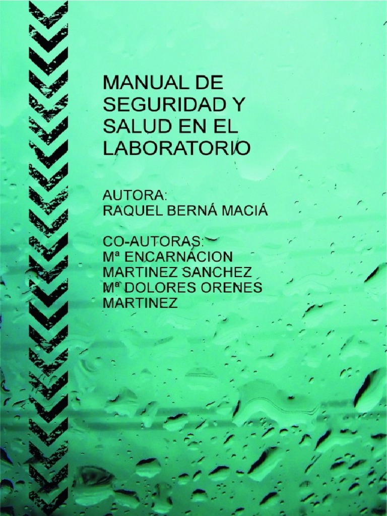 Ebook en PDF MANUAL DE SEGURIDAD Y SALUD EN EL LABORATORIO | PDF ...