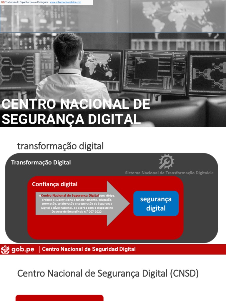 CNSD | PDF | Segurança de computadores | Segurança