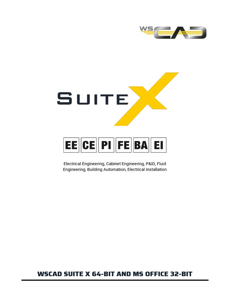 Wscad Suite X 64-Bit and Ms Office 32-Bit | PDF | 64 Bit Computing ...