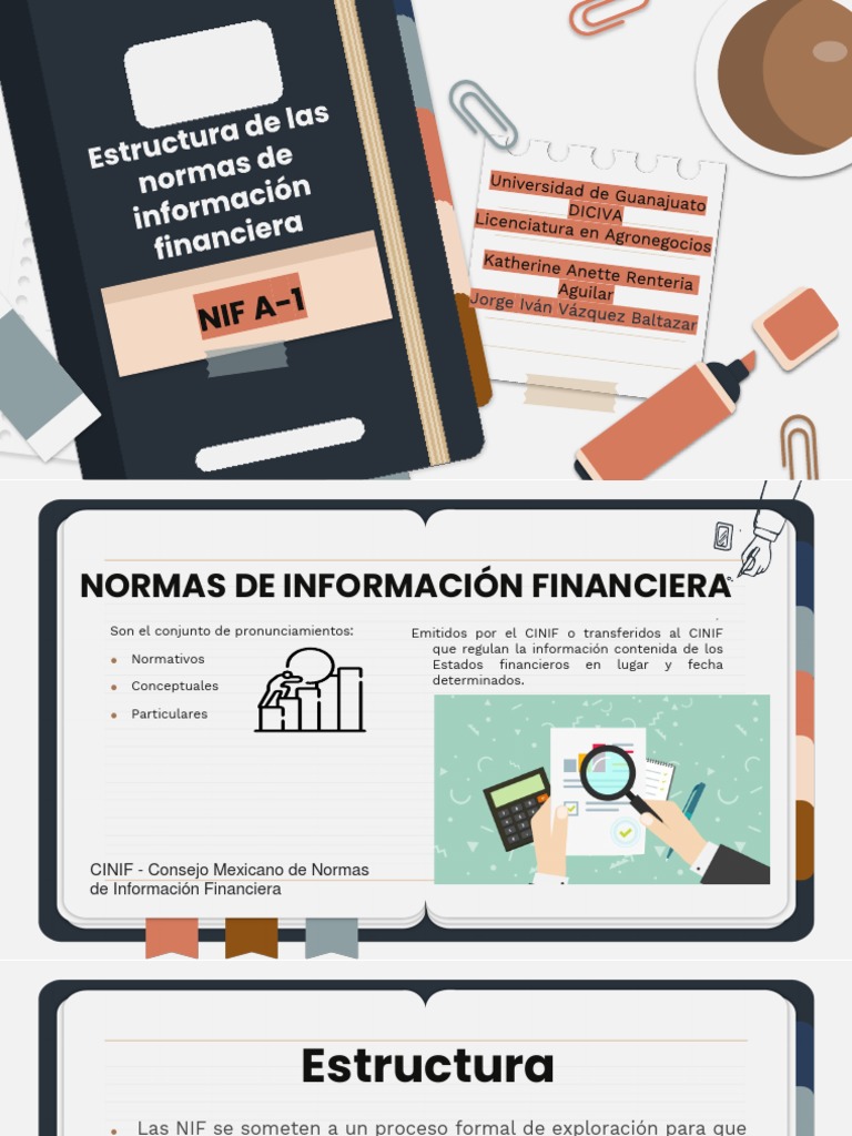 Nif A-1 | PDF | Contabilidad | Estado financiero
