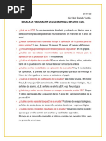Prueba Evaluación Del Desarrollo Infantil "EDI" | PDF | El embarazo | Parto