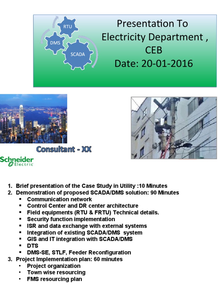 Typical Scada DMS Demo - 11032014 | PDF | Scada | Geographic ...