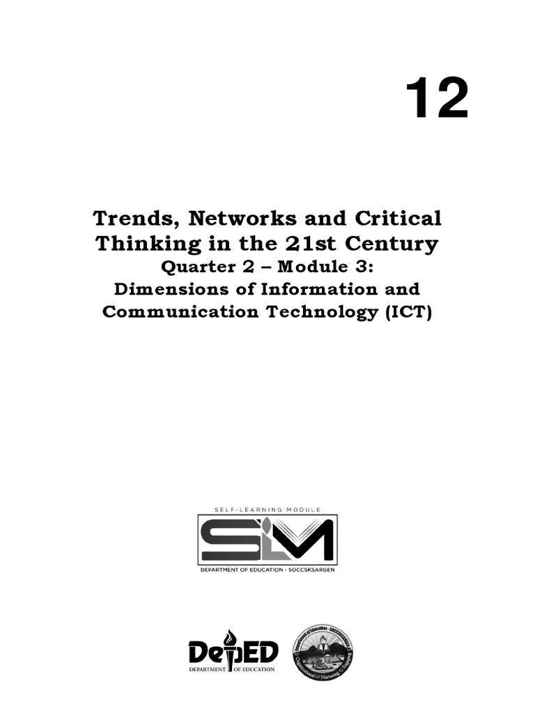 Trends Q2 Module3 | PDF | Information Technology | Computer Network