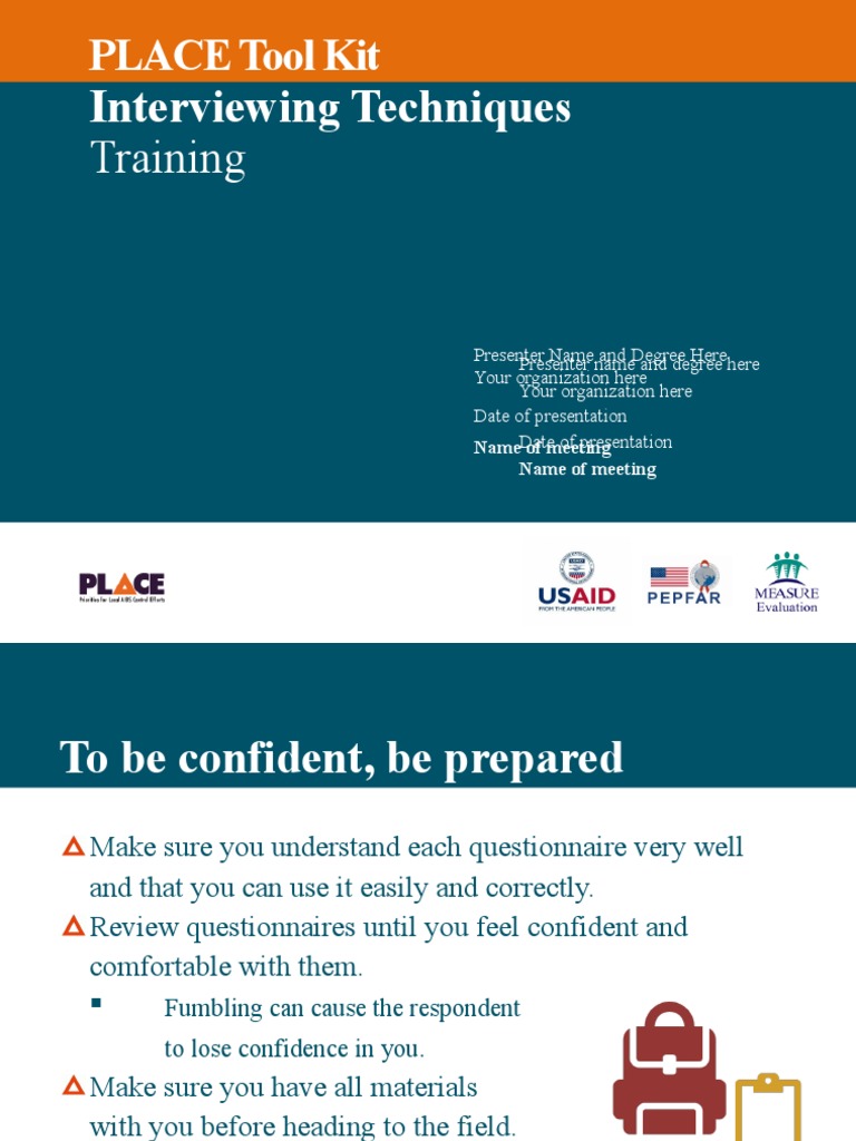 Effective Interviewing Techniques Guide Pdf Questionnaire