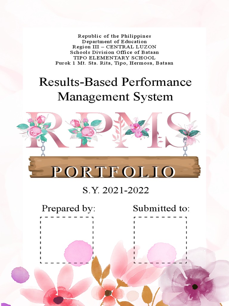 Updated RPMS - Theme 1 (Pink Watercolor and Flowers) | PDF | Learning ...