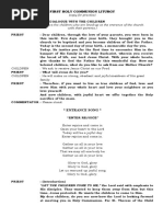 Silver Wedding Anniversary | PDF | Wedding | Mass (Liturgy)