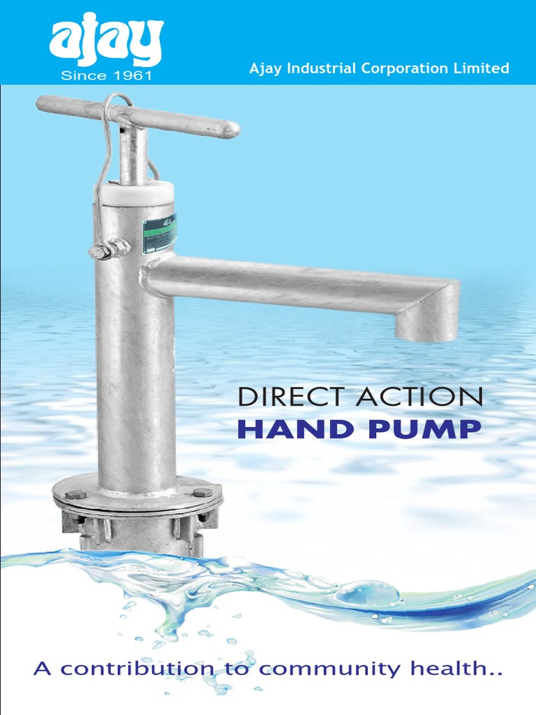 Tara Hand Pump Brochure | PDF | Pipe (Fluid Conveyance) | Pump