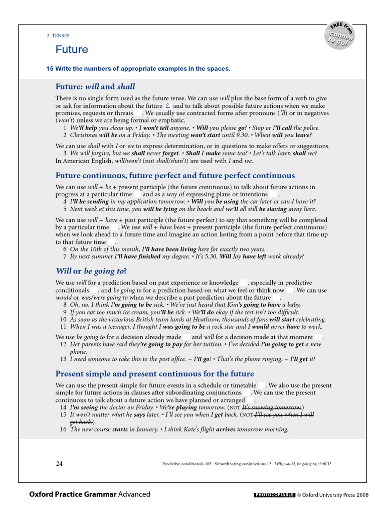 Future: Future: Will and Shall | PDF | Linguistics | Grammar
