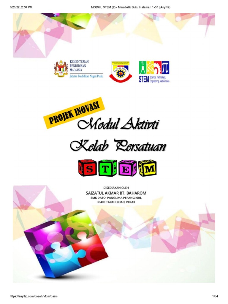 MODUL STEM (2) - Membalik Buku Halaman 1-50 - AnyFlip | PDF