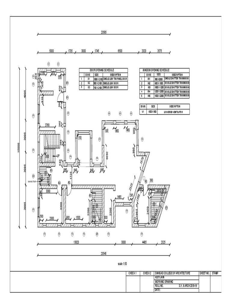 Window Opening Schedule Door Opening Schedule | PDF | Architectural ...