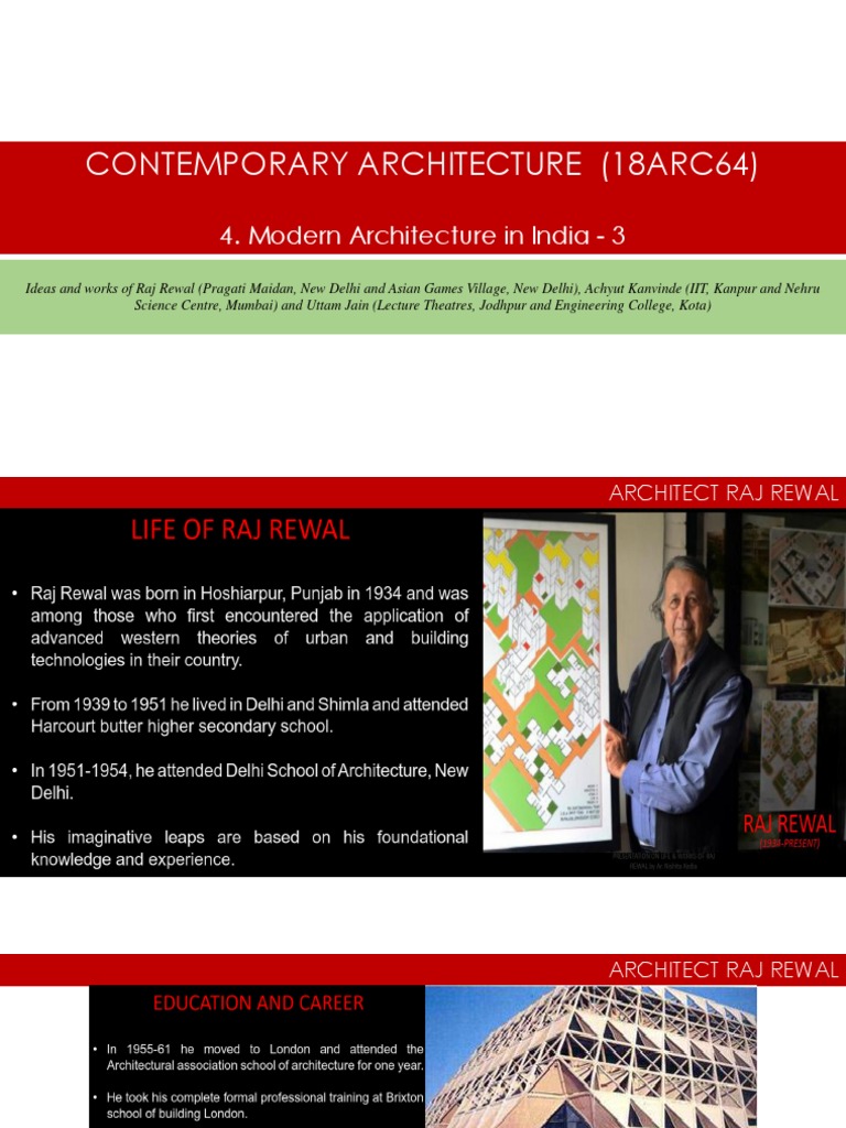 Modern Architecture in India-3 | PDF | Economic Sectors | Architectural ...