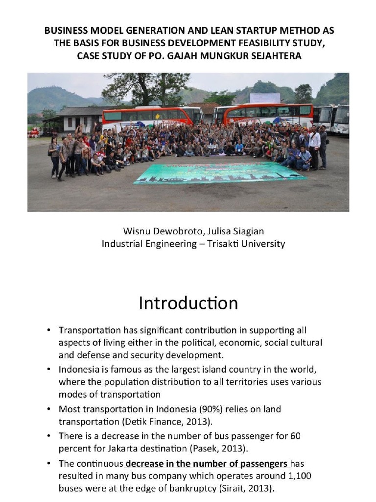 Business Model Feasibility Study | PDF