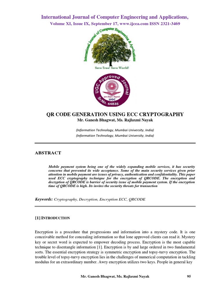 QR Code | PDF | Encryption | Cryptography