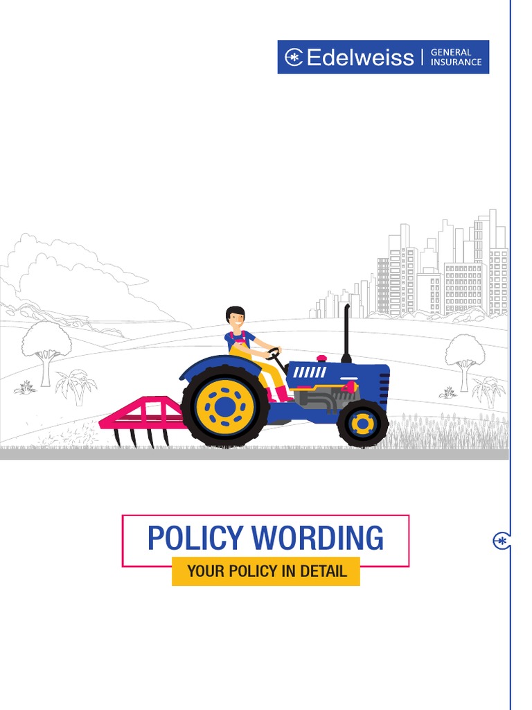 Edelweiss Miscellaneous Vehicle Insurance | PDF | Insurance | Indemnity
