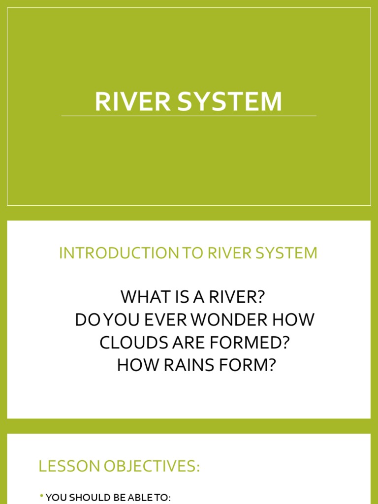 River System (1) | PDF | Stream | Valley