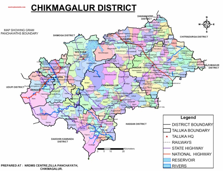 Chikmagalur District Map | PDF