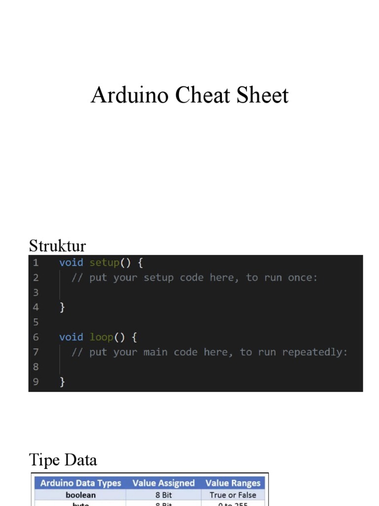 Arduino Programming Operators Guide | PDF | Boolean Data Type ...