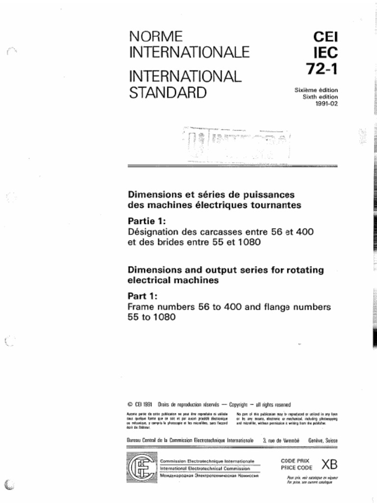 Iec 72 1 | PDF