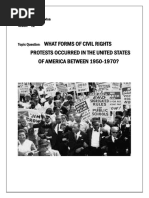 History Freedom Riders Poster | PDF