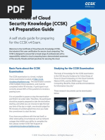 CCSK Prep Guide V3 | PDF | Cloud Computing | Computer Security