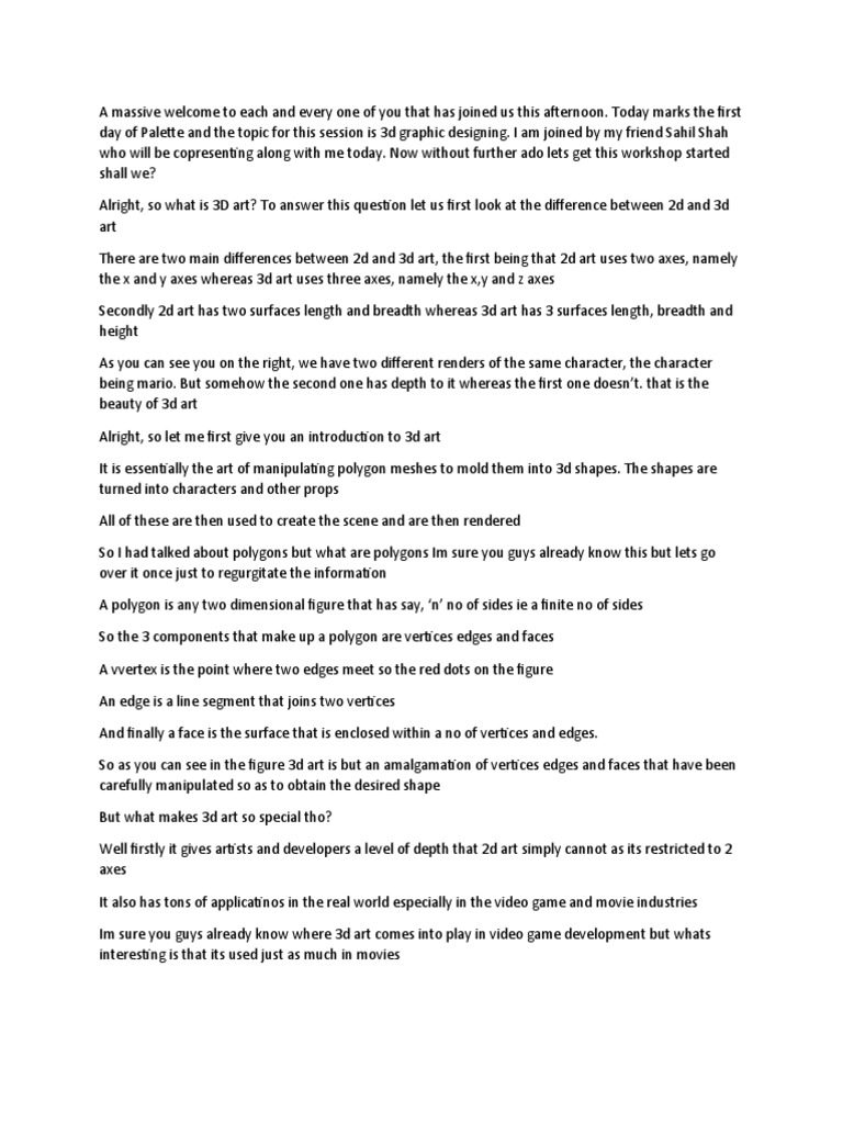 Presentation | PDF | 3 D Computer Graphics | Texture Mapping