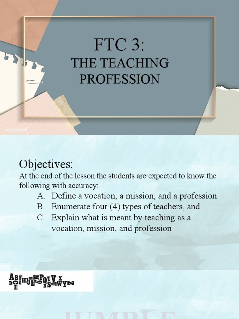 The Teaching Profession | PDF | Teaching Method | Profession