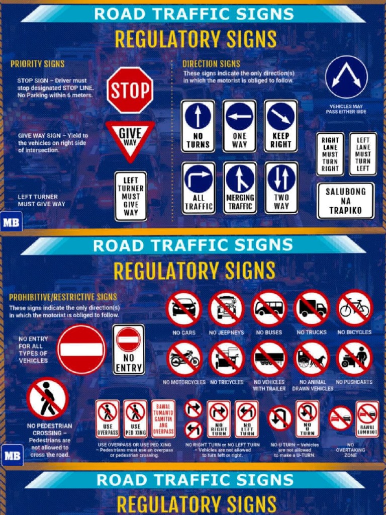 Traffic Road Signs | Download Free PDF | Traffic | Pedestrian Crossing