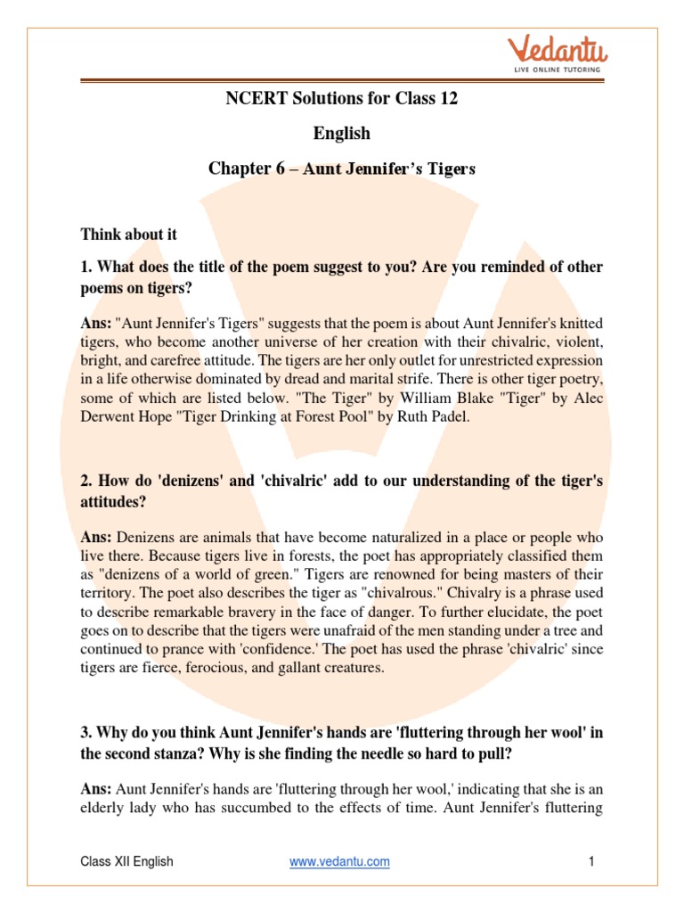 Class 12 English Flamingo Chapter 6 Poem | PDF | Chivalry