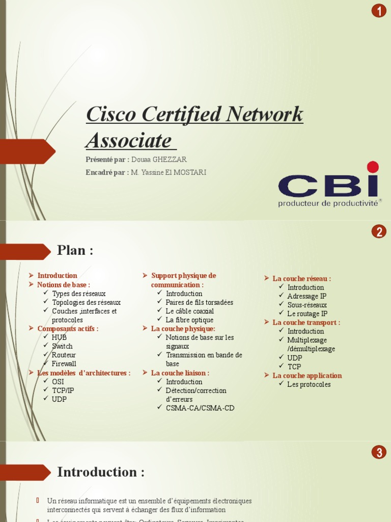 Cisco Certified Network Associate | PDF | Routage | Adresse IP