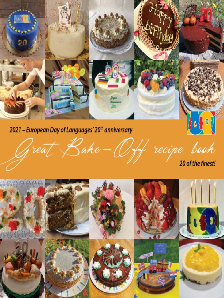 Great Bake-Off Recipe Book: 2021 - European Day of Languages' 20 ...
