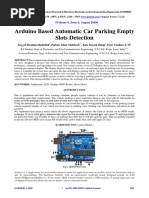Automatic Car Parking Toll Gate Project | PDF