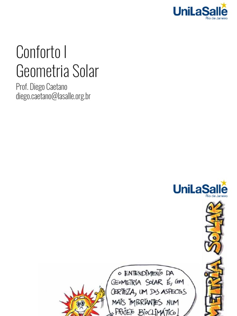 Aula de Geometria Solar | PDF | Sol | Terra