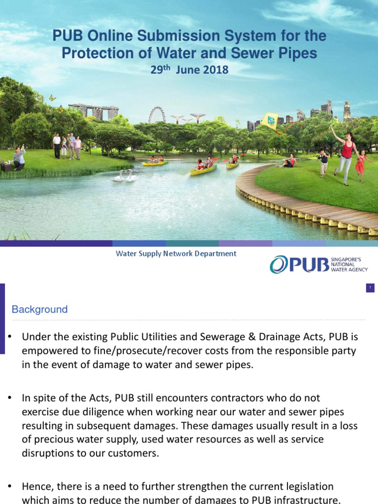 POWS Online Submission System | PDF | Water Supply | Sewerage