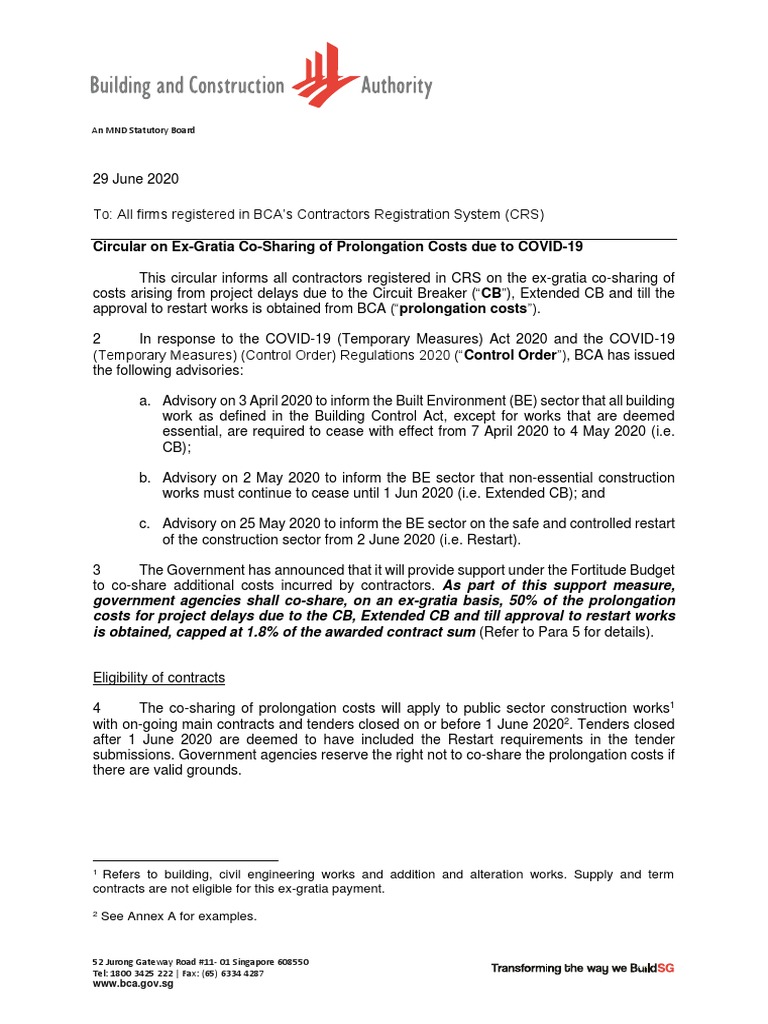 COVID-19 Prolongation Cost Co-Sharing | PDF | Value Added Tax | Taxes