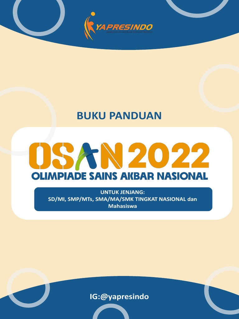Buku Panduan Osan 2022 | PDF