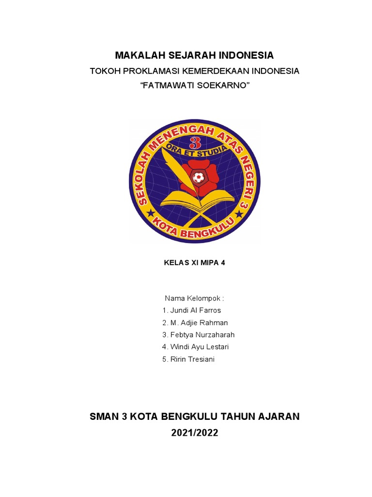 Biografi Ibu Fatmawati Soekarno | PDF