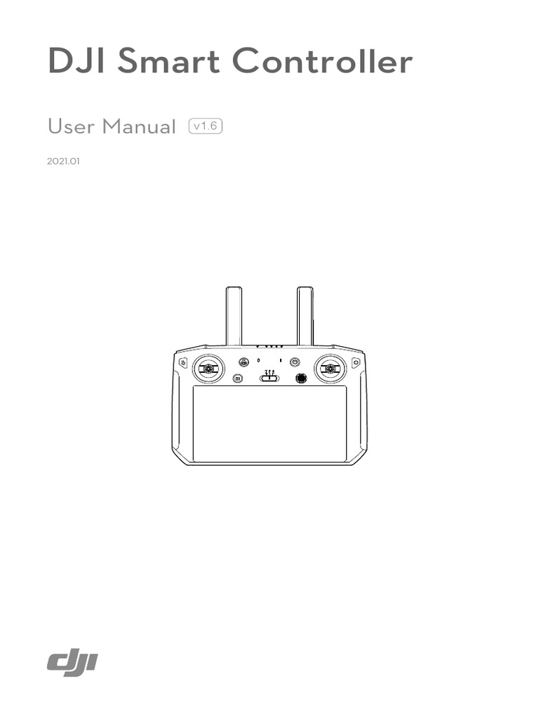 DJI Smart Controller: User Manual | PDF | Electronics | Computing
