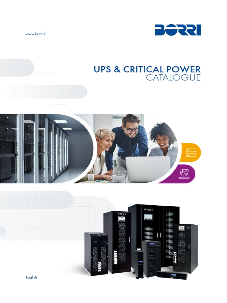 Borri UPS & Critical Power Catalogue | PDF
