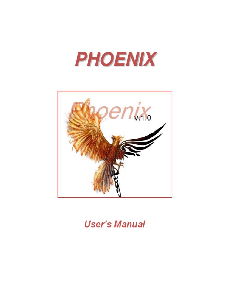 SIRIUS - Users SW Manual Phoenix (CSO) - V1.0 | PDF | Cornea | Button (Computing)