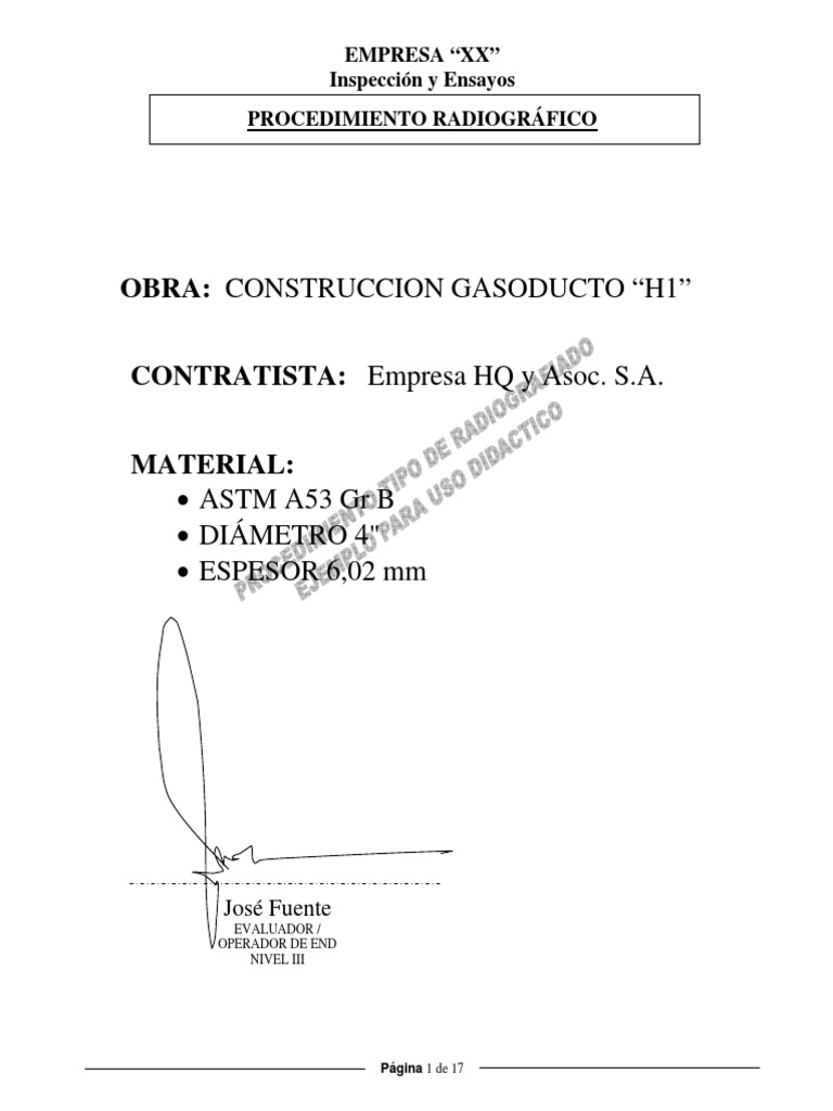 Procedimiento Tipo de RX | PDF | Radiografía | Rayo X