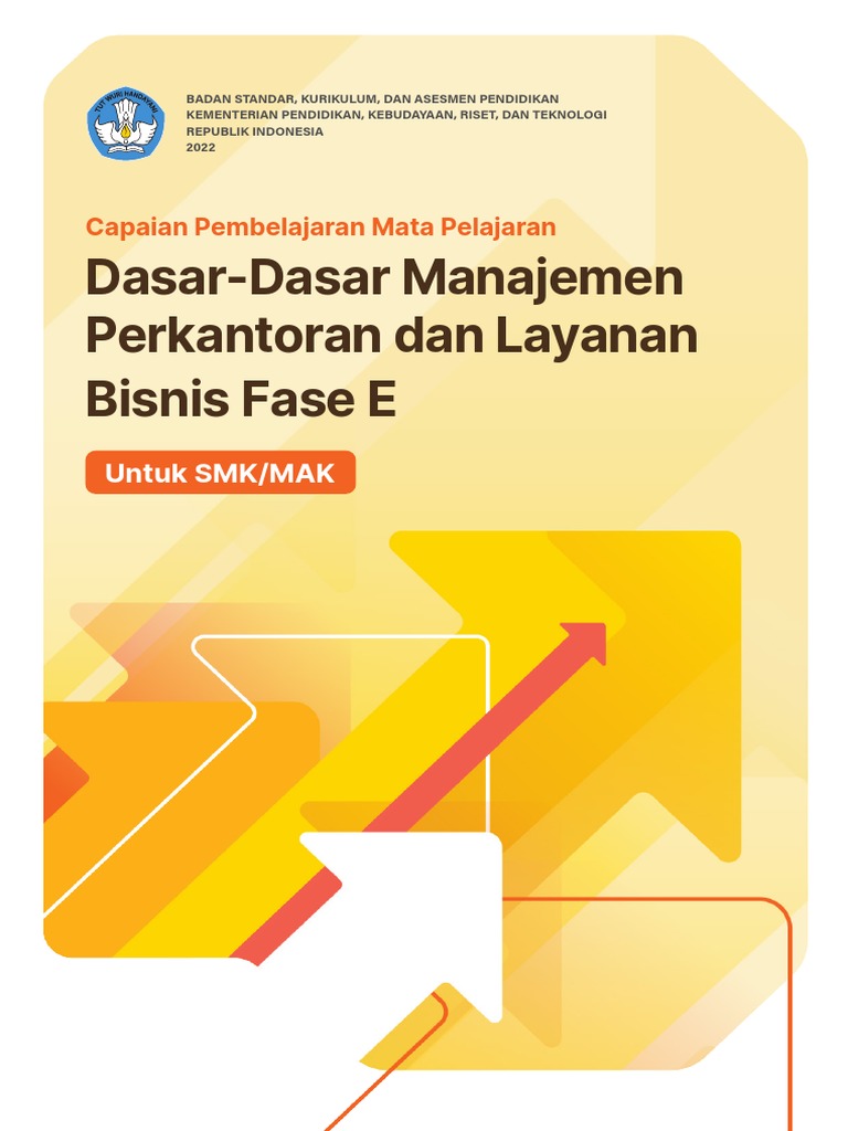 Dasar-Dasar Manajemen Perkantoran Dan Layanan Bisnis Fase E | PDF