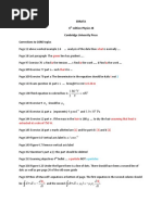 AQA Physics Equation Sheet Triple Oct 19 | PDF | Force | Mass